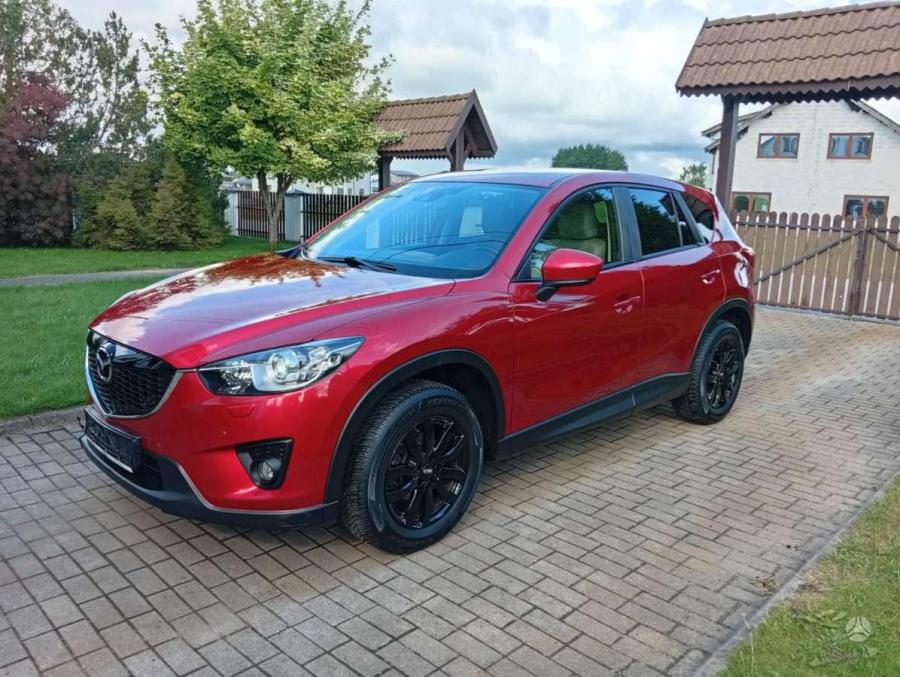 Sarkans Mazda CX-5 2013 Šauļi, ar dzinēja tilpumu 2.20 L un nobraukumu 199 tūkst. km par 9400 €, foto 3 vietnē AUTOMOTO.COM.LV