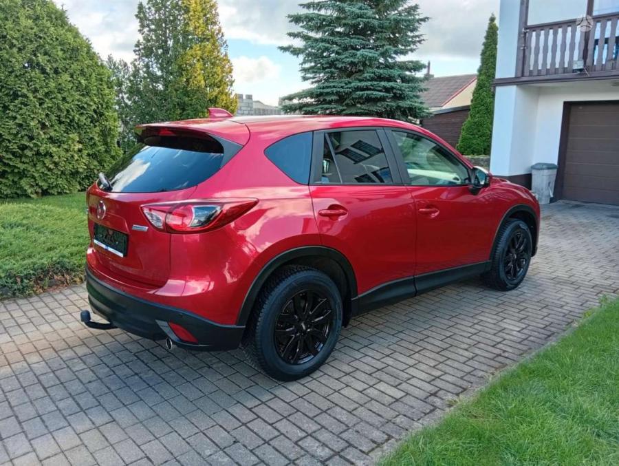 Sarkans Mazda CX-5 2013 Šauļi, ar dzinēja tilpumu 2.20 L un nobraukumu 199 tūkst. km par 9400 €, foto 5 vietnē AUTOMOTO.COM.LV