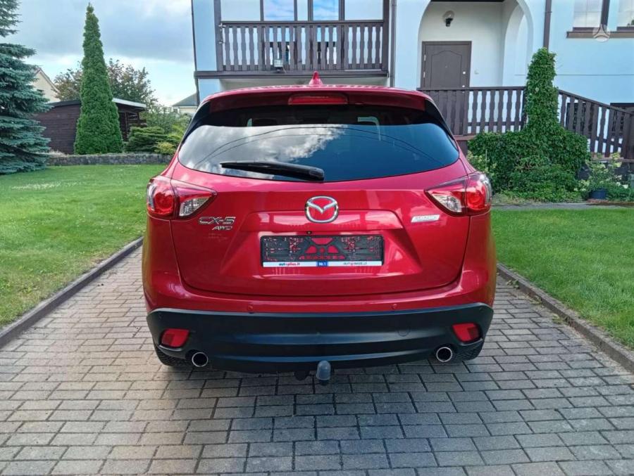Sarkans Mazda CX-5 2013 Šauļi, ar dzinēja tilpumu 2.20 L un nobraukumu 199 tūkst. km par 9400 €, foto 7 vietnē AUTOMOTO.COM.LV