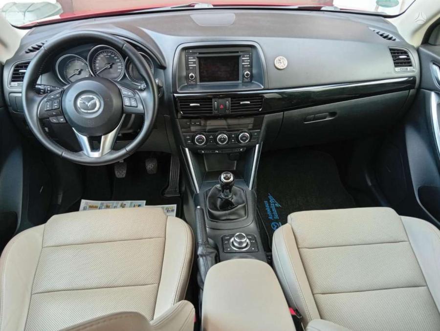 Sarkans Mazda CX-5 2013 Šauļi, ar dzinēja tilpumu 2.20 L un nobraukumu 199 tūkst. km par 9400 €, foto 10 vietnē AUTOMOTO.COM.LV