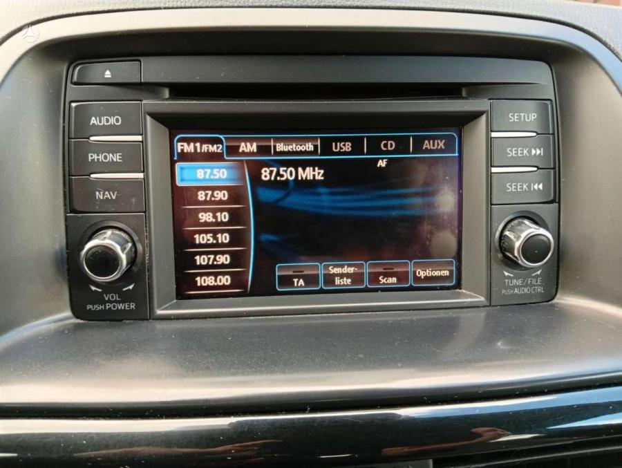 Sarkans Mazda CX-5 2013 Šauļi, ar dzinēja tilpumu 2.20 L un nobraukumu 199 tūkst. km par 9400 €, foto 11 vietnē AUTOMOTO.COM.LV
