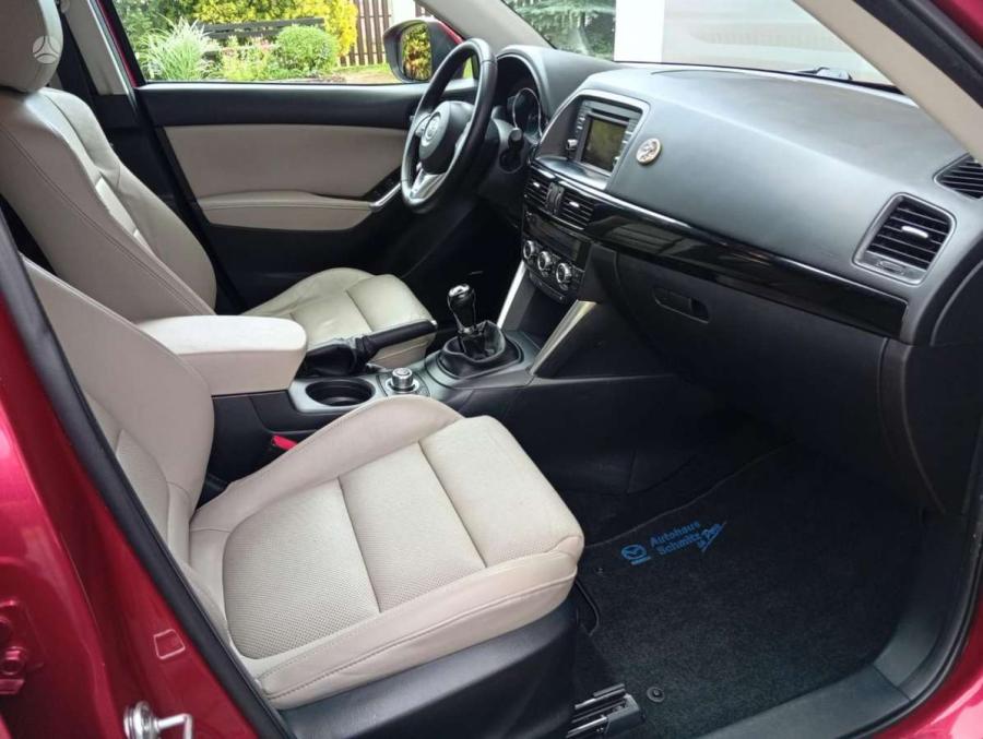 Sarkans Mazda CX-5 2013 Šauļi, ar dzinēja tilpumu 2.20 L un nobraukumu 199 tūkst. km par 9400 €, foto 14 vietnē AUTOMOTO.COM.LV