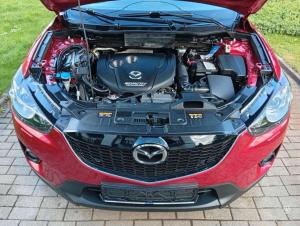 Sarkans Mazda CX-5 2013 Šauļi, ar dzinēja tilpumu 2.20 L un nobraukumu 199 tūkst. km par 9400 €, foto 28 vietnē AUTOMOTO.COM.LV