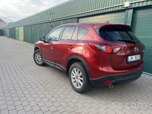 Sarkans Mazda CX-5 2013 Rīga, ar dzinēja tilpumu 2.20 L un nobraukumu 162 tūkst. km par 5500 €, foto 4 vietnē AUTOMOTO.COM.LV