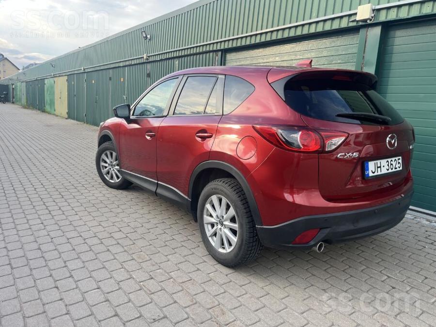 Sarkans Mazda CX-5 2013 Rīga, ar dzinēja tilpumu 2.20 L un nobraukumu 162 tūkst. km par 5500 €, foto 4 vietnē AUTOMOTO.COM.LV