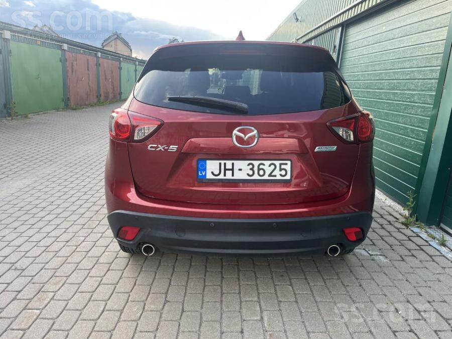Sarkans Mazda CX-5 2013 Rīga, ar dzinēja tilpumu 2.20 L un nobraukumu 162 tūkst. km par 5500 €, foto 5 vietnē AUTOMOTO.COM.LV