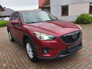 Red Mazda CX-5 2013 in Prienai, with an engine capacity of 2.19 L and mileage of 220 thousand km for 2400 €, photo 3 on AUTOMOTO.COM.LV