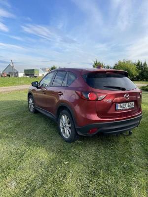 Sarkans Mazda CX-5 2013 Kauņa, ar dzinēja tilpumu 2.19 L un nobraukumu 327 tūkst. km par 4500 €, foto 4 vietnē AUTOMOTO.COM.LV