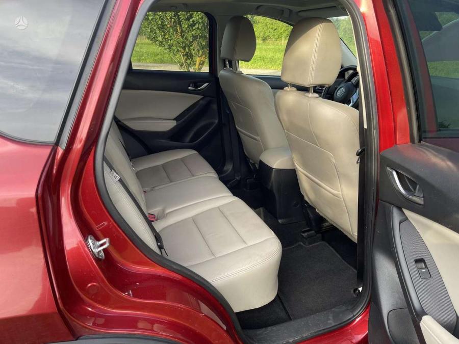 Sarkans Mazda CX-5 2013 Kauņa, ar dzinēja tilpumu 2.19 L un nobraukumu 327 tūkst. km par 4500 €, foto 10 vietnē AUTOMOTO.COM.LV