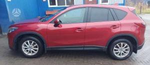 Red Mazda CX-5 2013 in Telschi, with an engine capacity of 2.20 L and mileage of 262 thousand km for 6300 €, photo 3 on AUTOMOTO.COM.LV