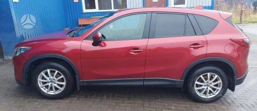 Red Mazda CX-5 2013 in Telschi, with an engine capacity of 2.20 L and mileage of 262 thousand km for 6300 €, photo 3 on AUTOMOTO.COM.LV