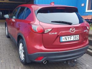 Red Mazda CX-5 2013 in Telschi, with an engine capacity of 2.20 L and mileage of 262 thousand km for 6300 €, photo 5 on AUTOMOTO.COM.LV