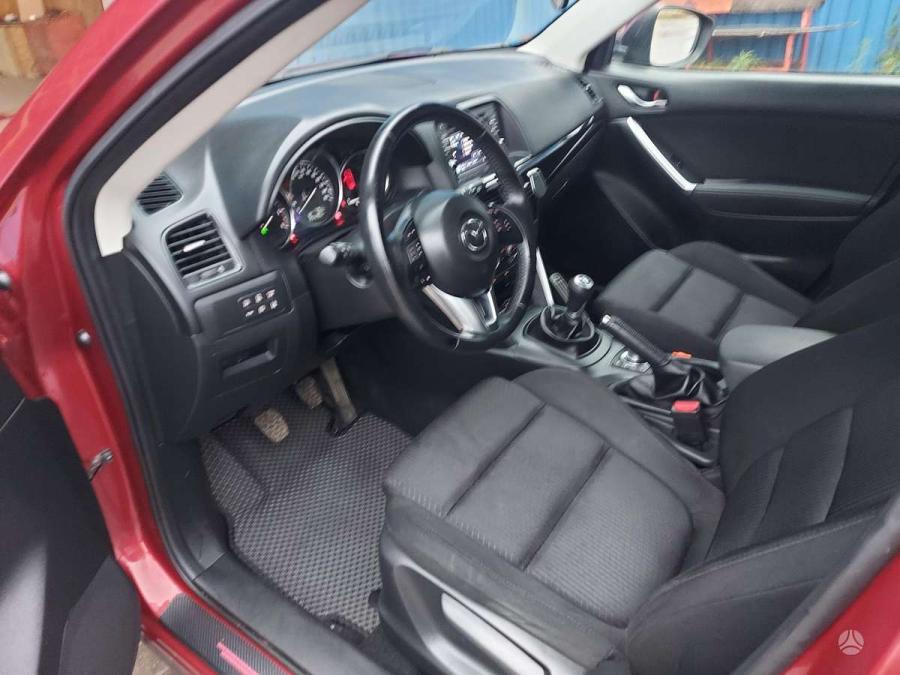 Red Mazda CX-5 2013 in Telschi, with an engine capacity of 2.20 L and mileage of 262 thousand km for 6300 €, photo 15 on AUTOMOTO.COM.LV