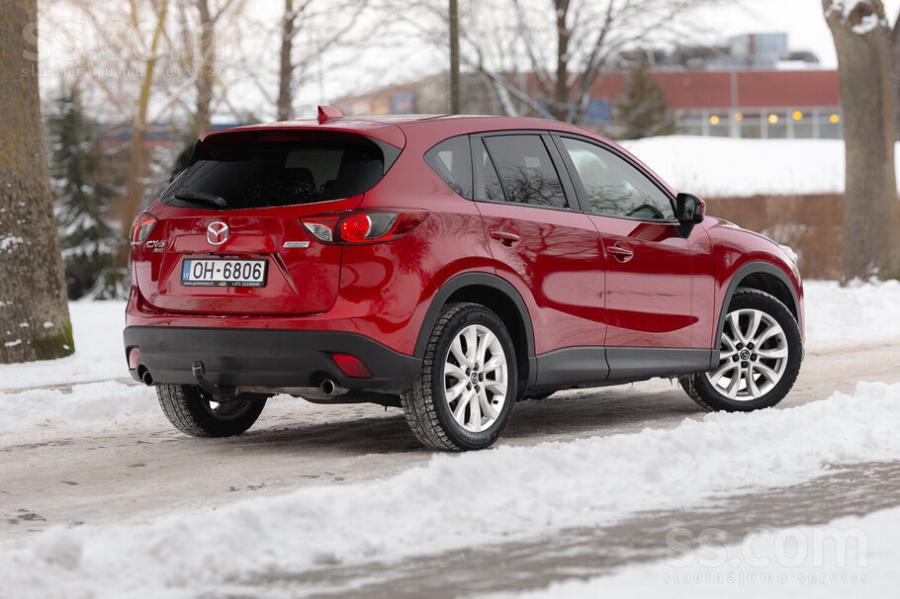 Sarkans Mazda CX-5 2014 Jelgava, ar dzinēja tilpumu 2.20 L un nobraukumu 246 tūkst. km par 9900 €, foto 5 vietnē AUTOMOTO.COM.LV