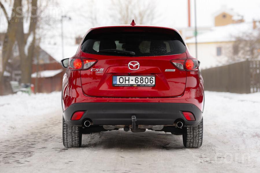 Sarkans Mazda CX-5 2014 Jelgava, ar dzinēja tilpumu 2.20 L un nobraukumu 246 tūkst. km par 9900 €, foto 6 vietnē AUTOMOTO.COM.LV