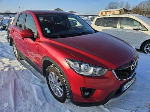 Sarkans Mazda CX-5 2014 Tauragė, ar dzinēja tilpumu 2.19 L un nobraukumu 257 tūkst. km par 5500 €, foto  vietnē AUTOMOTO.COM.LV