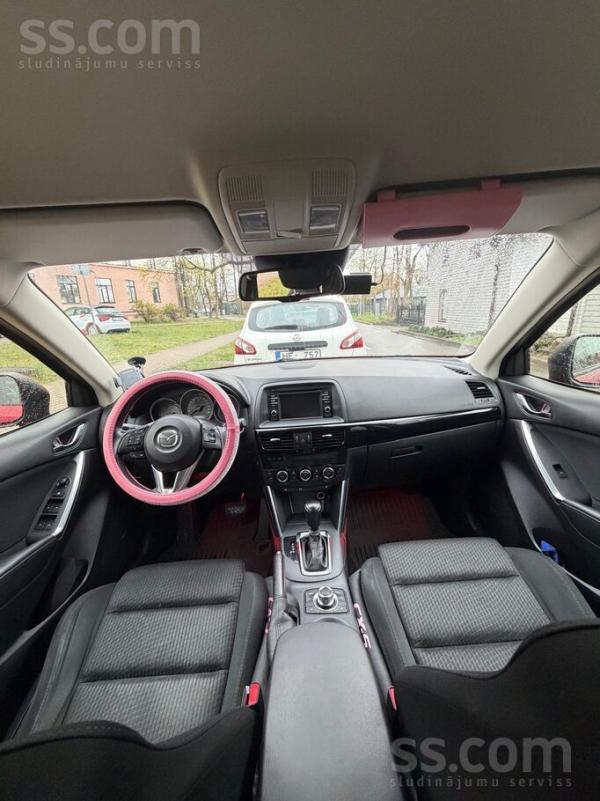 Red Mazda CX-5 2014 in Riga, with an engine capacity of 2.20 L and mileage of 234 thousand km for 6000 €, photo 8 on AUTOMOTO.COM.LV