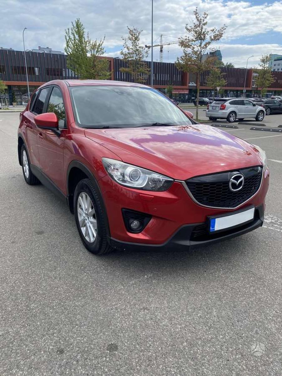 Sarkans Mazda CX-5 2014 Klaipėda, ar dzinēja tilpumu 2.19 L un nobraukumu 279 tūkst. km par 5600 €, foto 3 vietnē AUTOMOTO.COM.LV