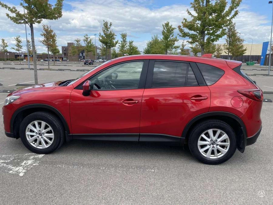 Sarkans Mazda CX-5 2014 Klaipėda, ar dzinēja tilpumu 2.19 L un nobraukumu 279 tūkst. km par 5600 €, foto 7 vietnē AUTOMOTO.COM.LV
