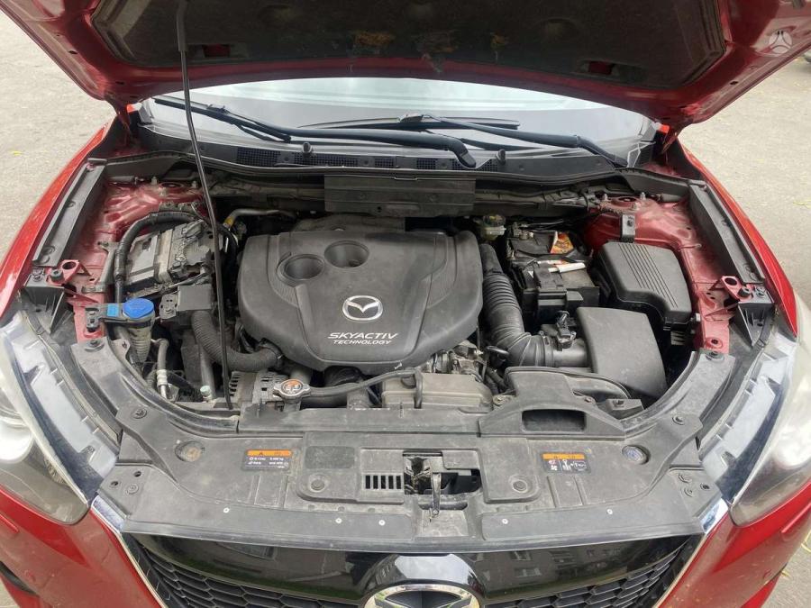 Sarkans Mazda CX-5 2014 Klaipėda, ar dzinēja tilpumu 2.19 L un nobraukumu 279 tūkst. km par 5600 €, foto 8 vietnē AUTOMOTO.COM.LV