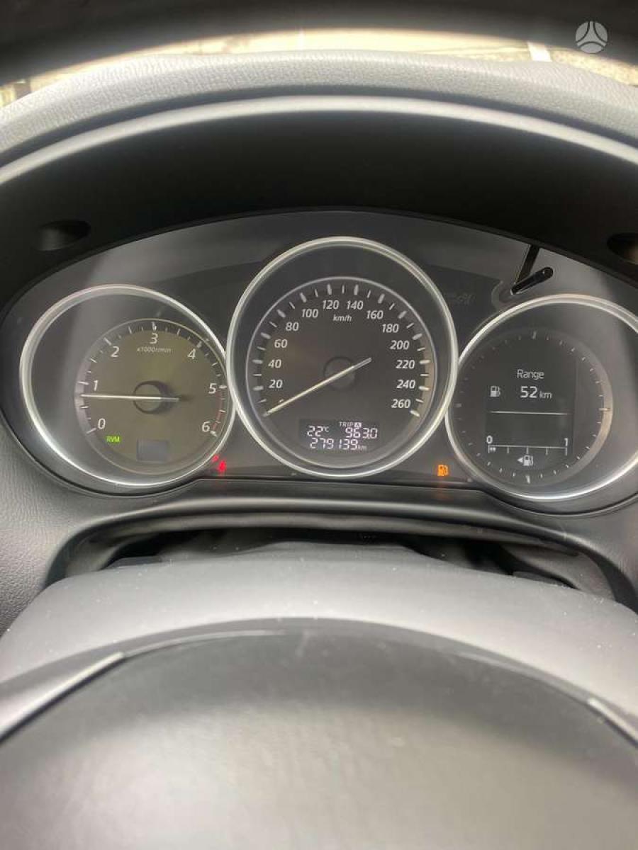 Sarkans Mazda CX-5 2014 Klaipėda, ar dzinēja tilpumu 2.19 L un nobraukumu 279 tūkst. km par 5600 €, foto 9 vietnē AUTOMOTO.COM.LV