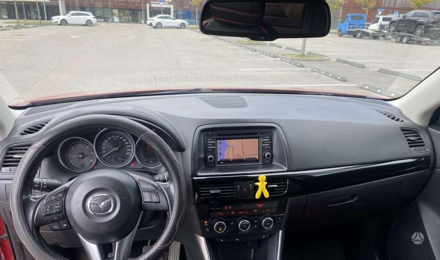 Sarkans Mazda CX-5 2014 Klaipėda, ar dzinēja tilpumu 2.19 L un nobraukumu 279 tūkst. km par 5600 €, foto 13 vietnē AUTOMOTO.COM.LV