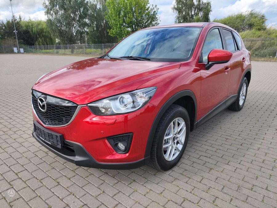 Red Mazda CX-5 2014 in Marijampole, with an engine capacity of 2.19 L and mileage of 255 thousand km for 7800 €, photo 1 on AUTOMOTO.COM.LV