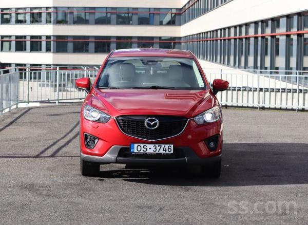 Sarkans Mazda CX-5 2014 Rīga, ar dzinēja tilpumu 2.20 L un nobraukumu 173 tūkst. km par 8280 €, foto 3 vietnē AUTOMOTO.COM.LV