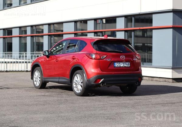 Sarkans Mazda CX-5 2014 Rīga, ar dzinēja tilpumu 2.20 L un nobraukumu 173 tūkst. km par 8280 €, foto 5 vietnē AUTOMOTO.COM.LV