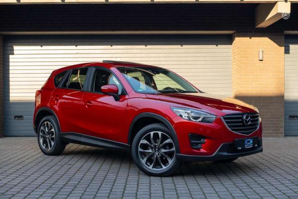 Sarkans Mazda CX-5 2015 Marijampole, ar dzinēja tilpumu 2.19 L un nobraukumu 222 tūkst. km par 10350 €, foto 1 vietnē AUTOMOTO.COM.LV