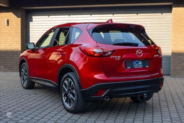 Sarkans Mazda CX-5 2015 Marijampole, ar dzinēja tilpumu 2.19 L un nobraukumu 222 tūkst. km par 10350 €, foto 9 vietnē AUTOMOTO.COM.LV