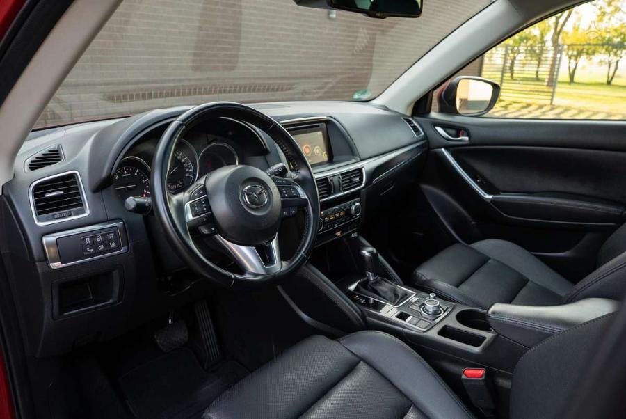Red Mazda CX-5 2015 in Marijampole, with an engine capacity of 2.19 L and mileage of 222 thousand km for 10350 €, photo 23 on AUTOMOTO.COM.LV