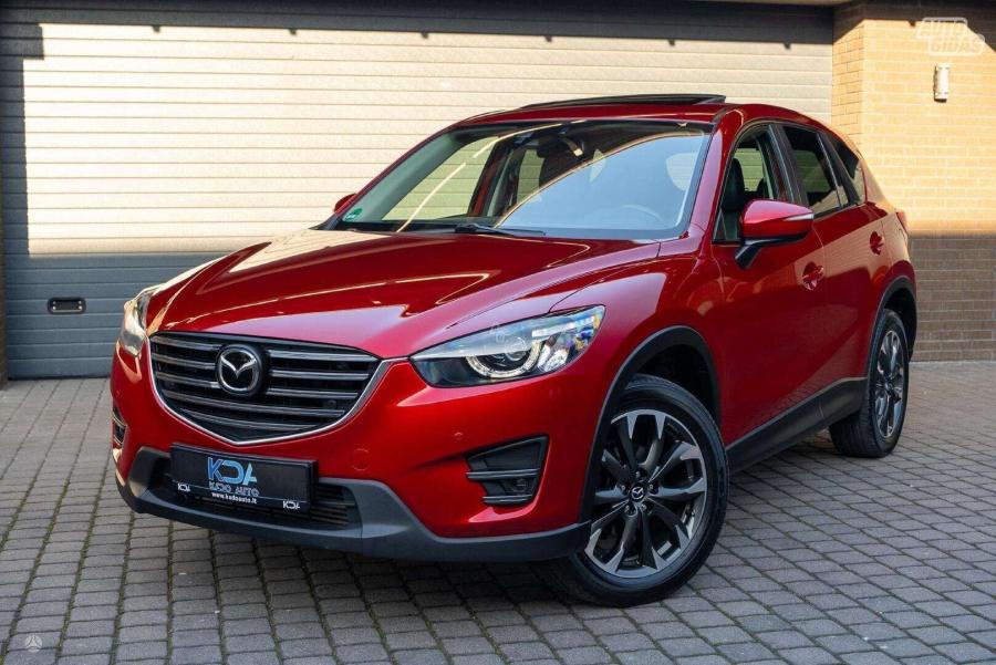 Red Mazda CX-5 2015 in Marijampole, with an engine capacity of 2.20 L and mileage of 222 thousand km for 10350 €, photo 4 on AUTOMOTO.COM.LV