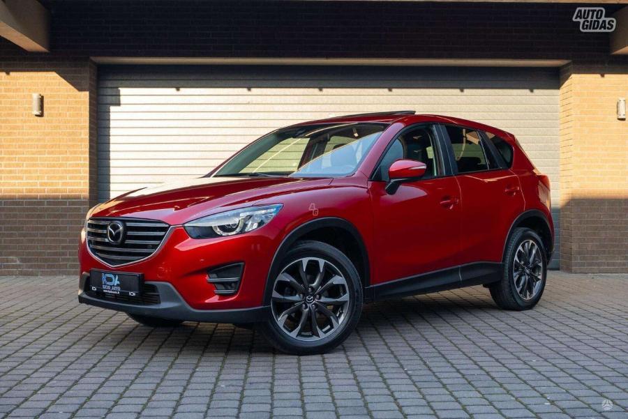 Red Mazda CX-5 2015 in Marijampole, with an engine capacity of 2.20 L and mileage of 222 thousand km for 10350 €, photo 5 on AUTOMOTO.COM.LV