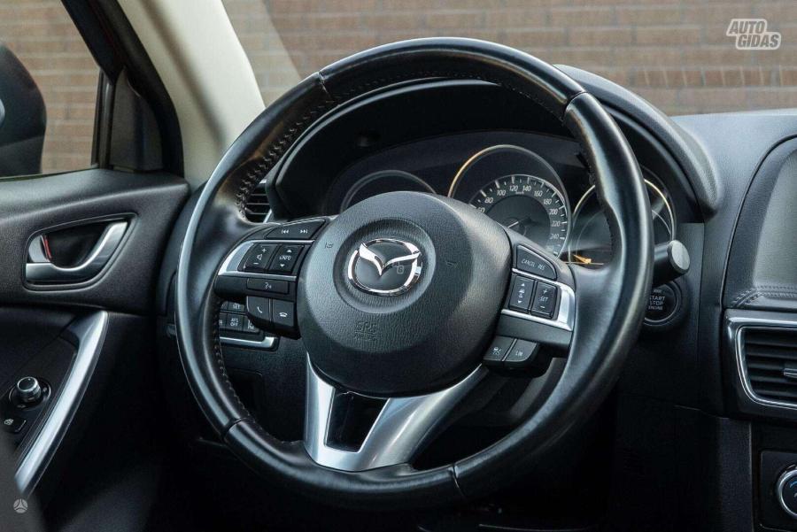 Red Mazda CX-5 2015 in Marijampole, with an engine capacity of 2.20 L and mileage of 222 thousand km for 10350 €, photo 17 on AUTOMOTO.COM.LV
