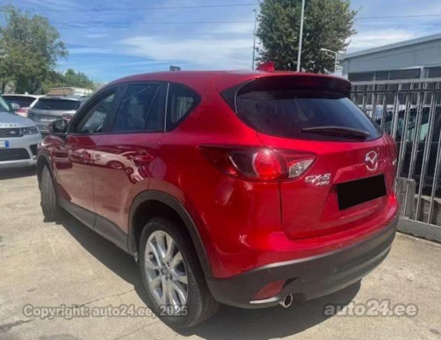 Sarkans Mazda CX-5 2015 Tartu, ar dzinēja tilpumu 2.20 L un nobraukumu 125 tūkst. km par 9290 €, foto 4 vietnē AUTOMOTO.COM.LV
