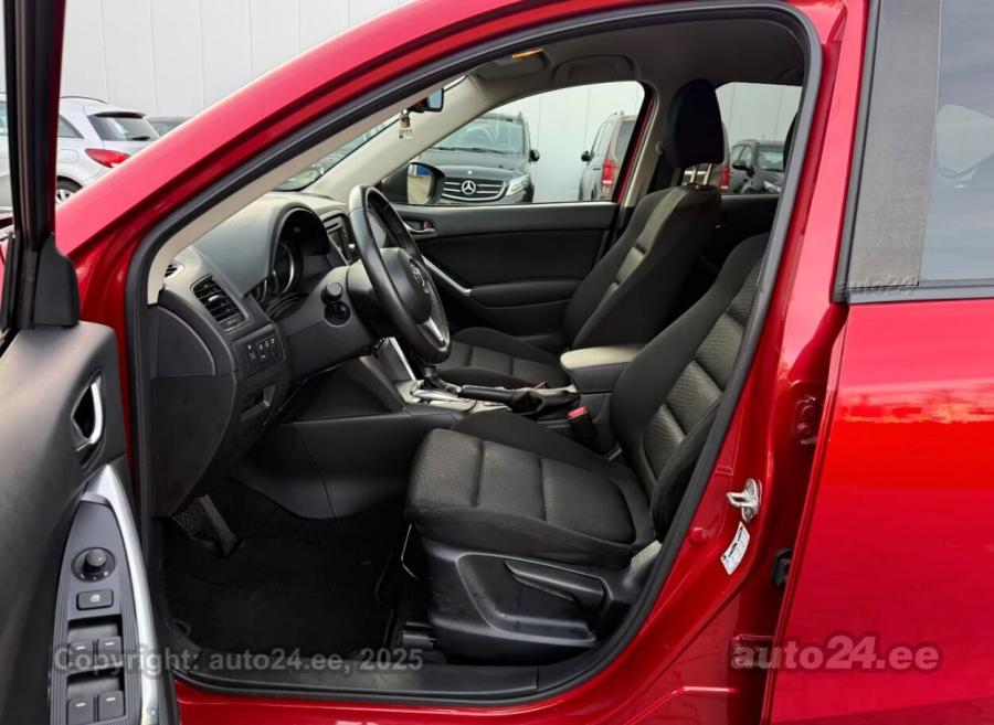 Sarkans Mazda CX-5 2015 Tartu, ar dzinēja tilpumu 2.20 L un nobraukumu 125 tūkst. km par 9290 €, foto 6 vietnē AUTOMOTO.COM.LV