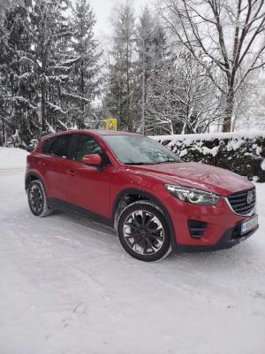 Red Mazda CX-5 2015 in Utena, with an engine capacity of 2.19 L and mileage of 179 thousand km for 10700 €, photo  on AUTOMOTO.COM.LV