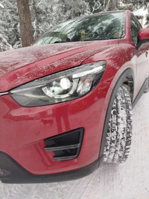 Red Mazda CX-5 2015 in Utena, with an engine capacity of 2.19 L and mileage of 179 thousand km for 10700 €, photo 7 on AUTOMOTO.COM.LV