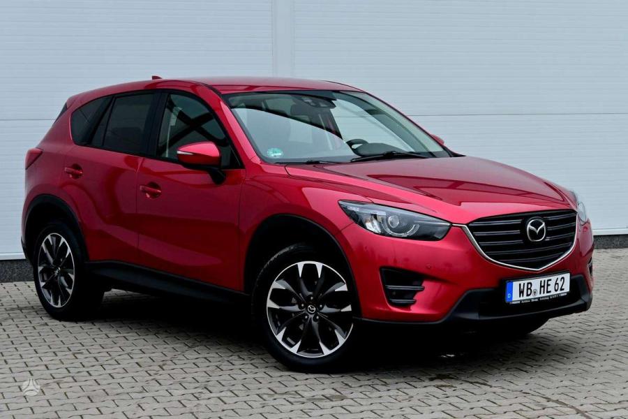Red Mazda CX-5 2015 in Kretinga, with an engine capacity of 2.19 L and mileage of 261 thousand km for 9999 €, photo 1 on AUTOMOTO.COM.LV