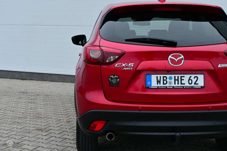 Red Mazda CX-5 2015 in Kretinga, with an engine capacity of 2.19 L and mileage of 261 thousand km for 9999 €, photo 10 on AUTOMOTO.COM.LV