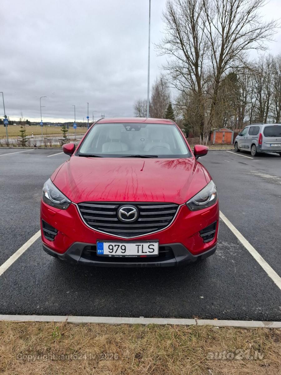 Sarkans Mazda CX-5 2015 Tallina, ar dzinēja tilpumu 2.10 L un nobraukumu 95 tūkst. km par 16800 €, foto 7 vietnē AUTOMOTO.COM.LV