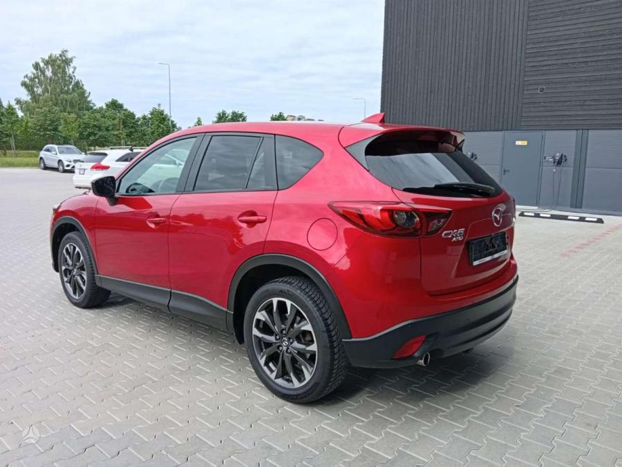 Red Mazda CX-5 2015 in Siauliai, with an engine capacity of 2.20 L and mileage of 194 thousand km for 12400 €, photo 6 on AUTOMOTO.COM.LV
