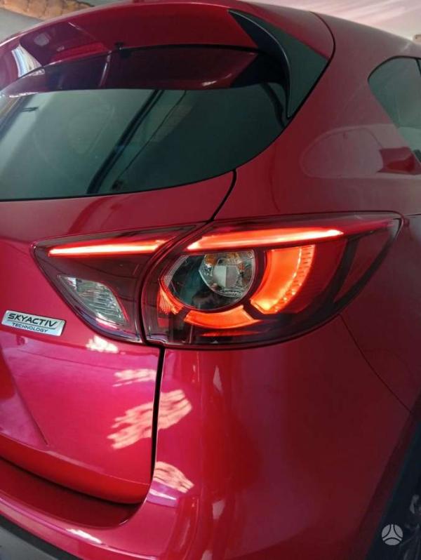 Sarkans Mazda CX-5 2015 Šauļi, ar dzinēja tilpumu 2.20 L un nobraukumu 194 tūkst. km par 12400 €, foto 10 vietnē AUTOMOTO.COM.LV