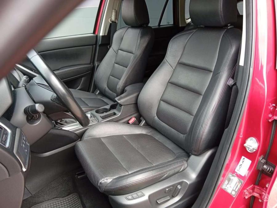 Red Mazda CX-5 2015 in Siauliai, with an engine capacity of 2.20 L and mileage of 194 thousand km for 12400 €, photo 19 on AUTOMOTO.COM.LV