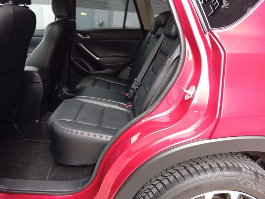Red Mazda CX-5 2015 in Siauliai, with an engine capacity of 2.20 L and mileage of 194 thousand km for 12400 €, photo 26 on AUTOMOTO.COM.LV