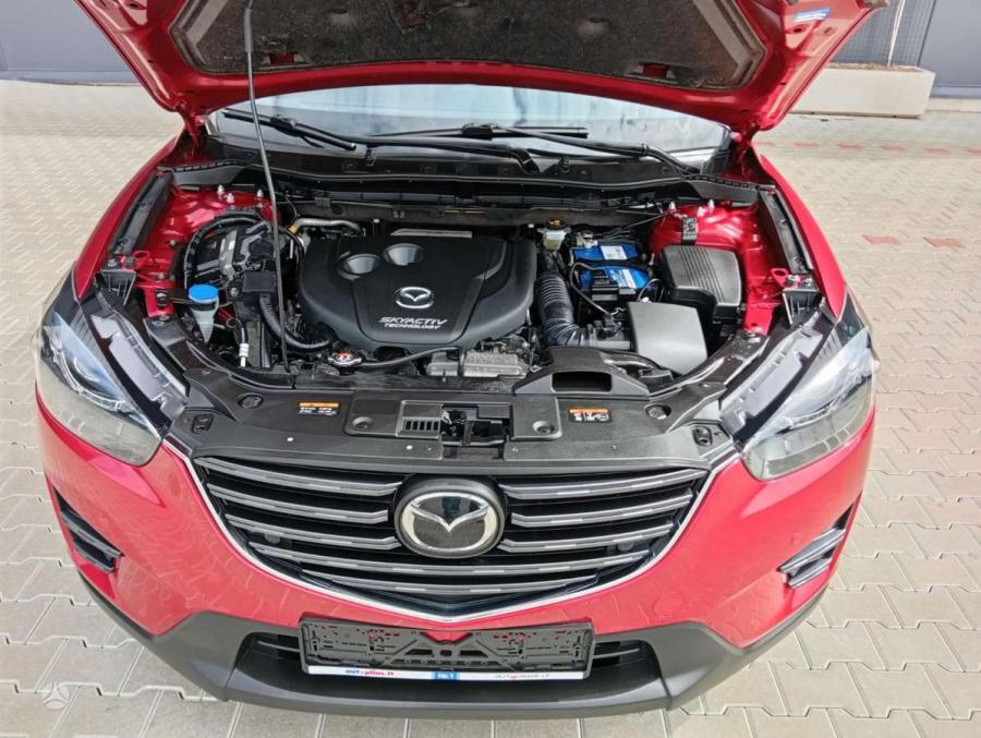 Red Mazda CX-5 2015 in Siauliai, with an engine capacity of 2.20 L and mileage of 194 thousand km for 12400 €, photo 28 on AUTOMOTO.COM.LV
