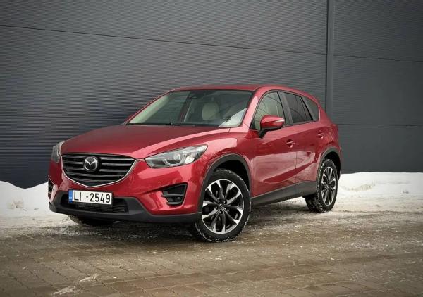 Sarkans Mazda CX-5 2015 Rīga, ar dzinēja tilpumu 2.20 L un nobraukumu 243 tūkst. km par 8990 €, foto 1 vietnē AUTOMOTO.COM.LV