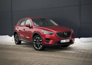 Red Mazda CX-5 2015 in Riga, with an engine capacity of 2.20 L and mileage of 243 thousand km for 8990 €, photo 5 on AUTOMOTO.COM.LV