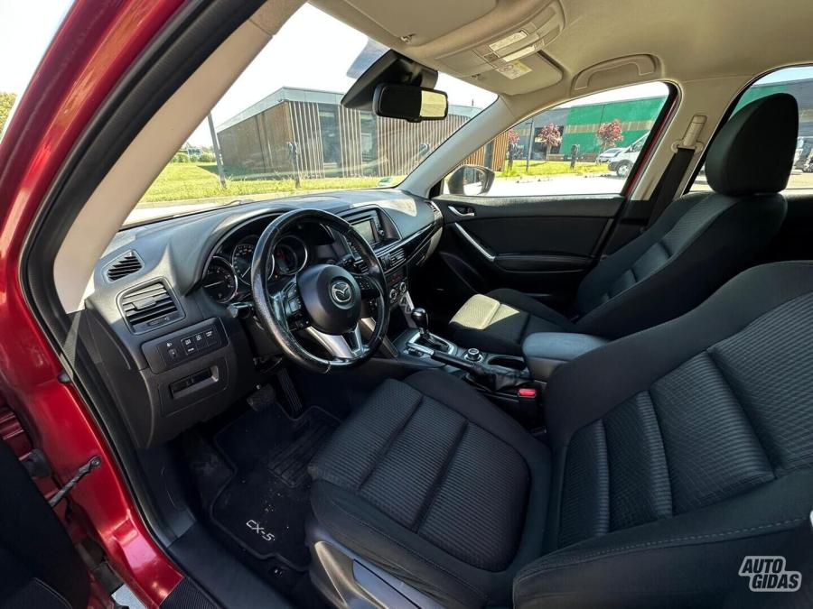 Red Mazda CX-5 2015 in Klaipeda, with an engine capacity of 2.20 L and mileage of 268 thousand km for 7990 €, photo 8 on AUTOMOTO.COM.LV